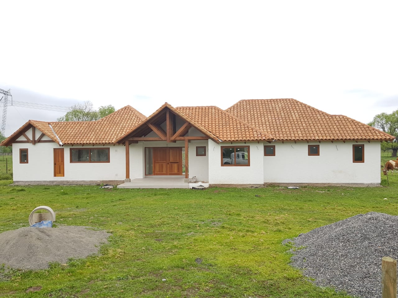 Casas rústicas con techo colonial - Casas Rusticas