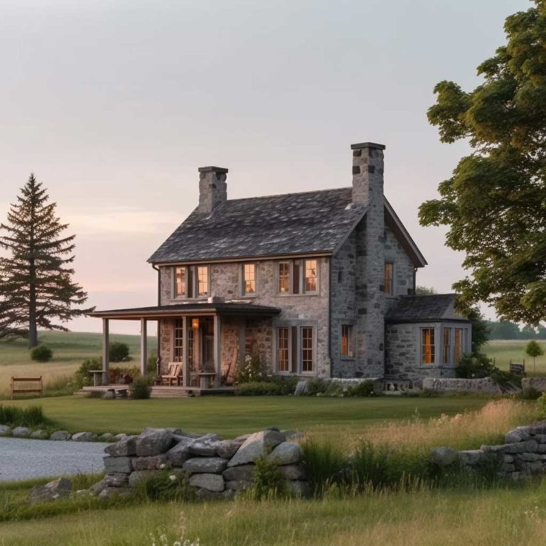 Impresionantes ideas de casas familiares de granja - Casas Rusticas